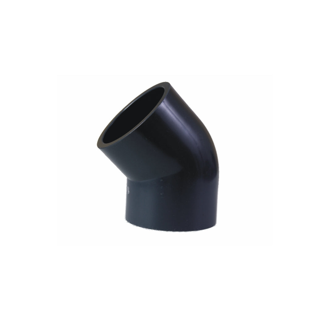 PVC ELBOW PLAIN 45DEG 200MM – LED Pumps
